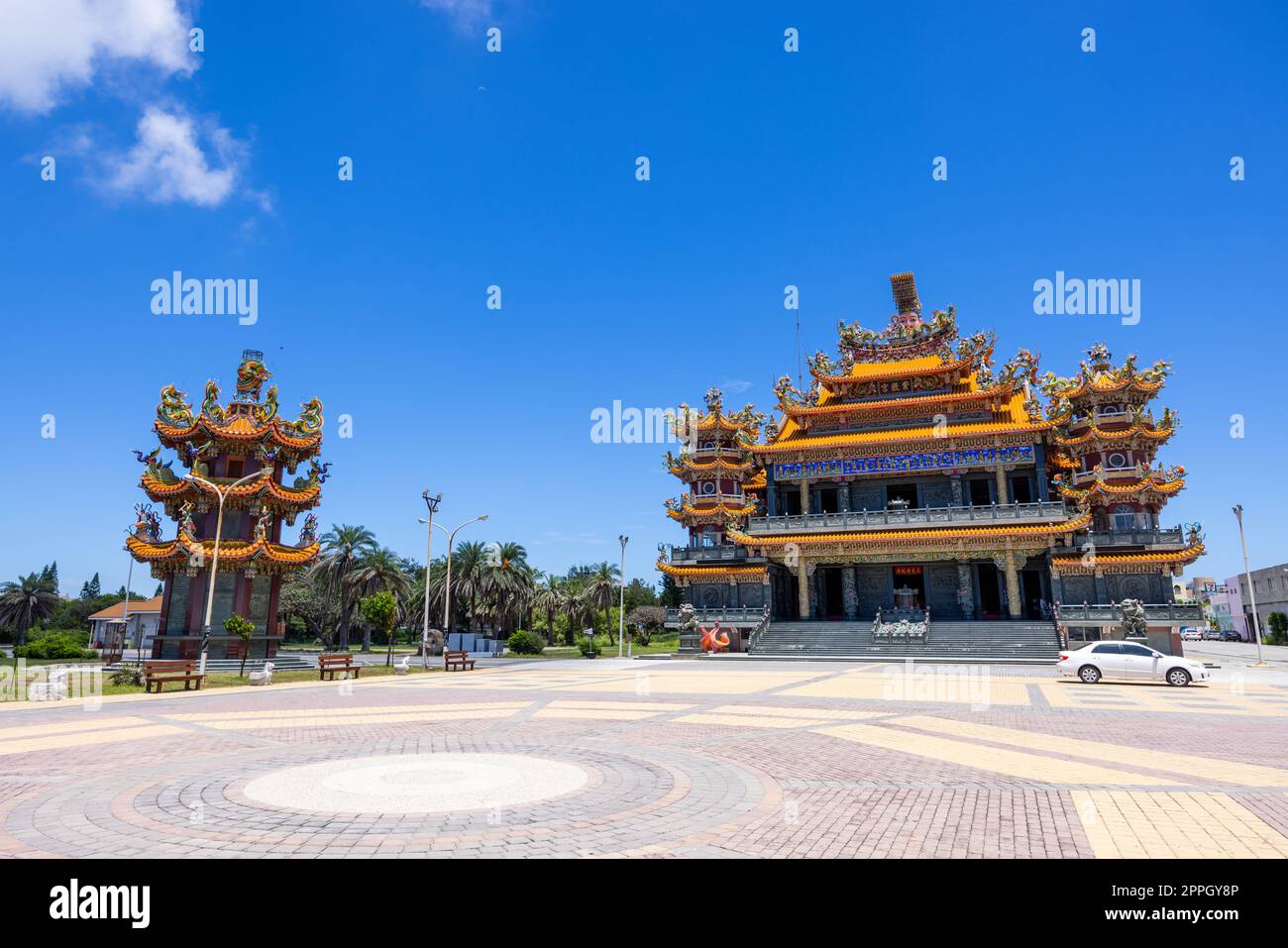 Penghu, Taiwan 23 June 2022: Ziwei Palace , traditional chinese temple ...