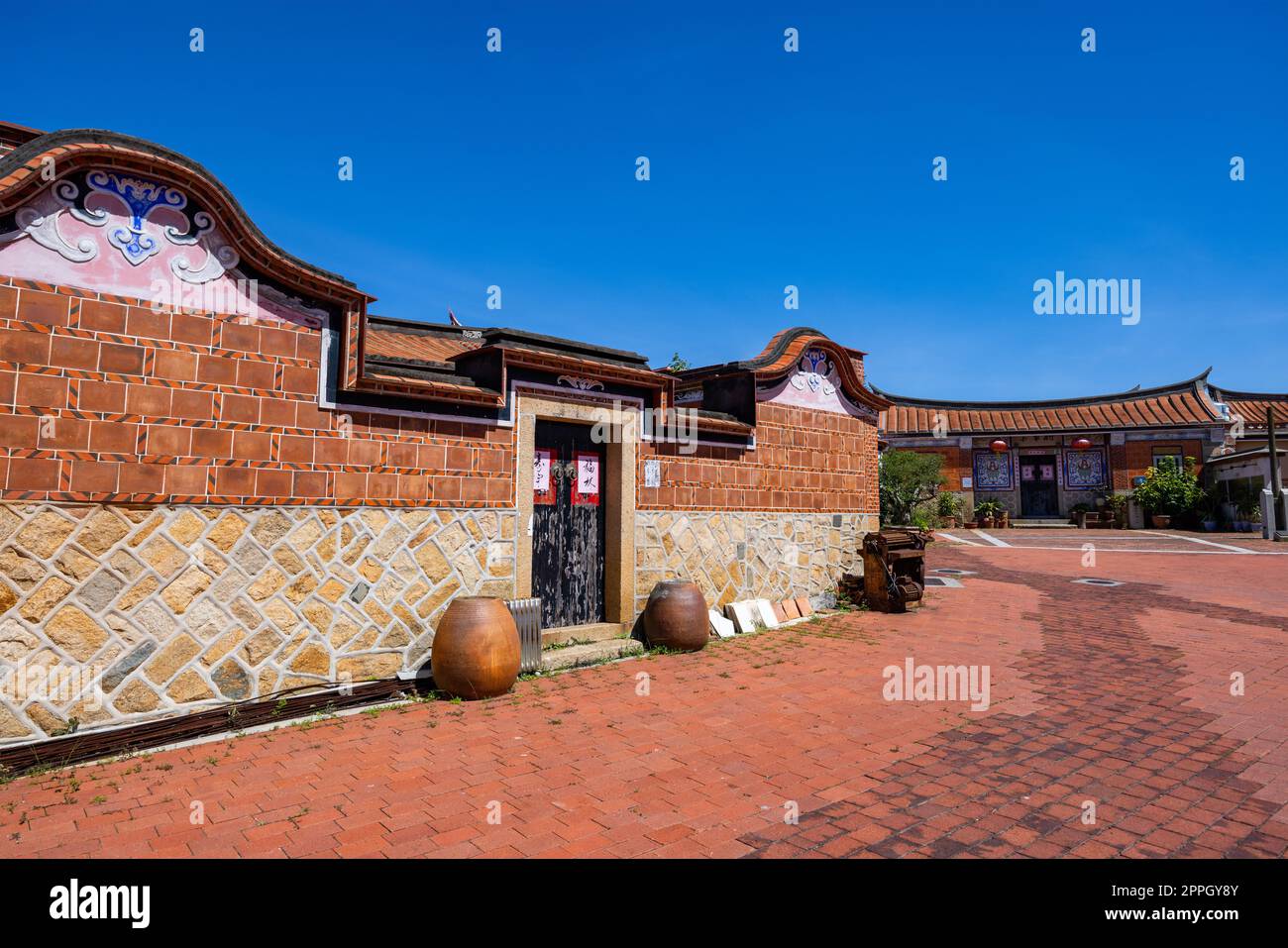 Taiwan Kinmen Traditional old Zhu Shan Village Stock Photo - Alamy