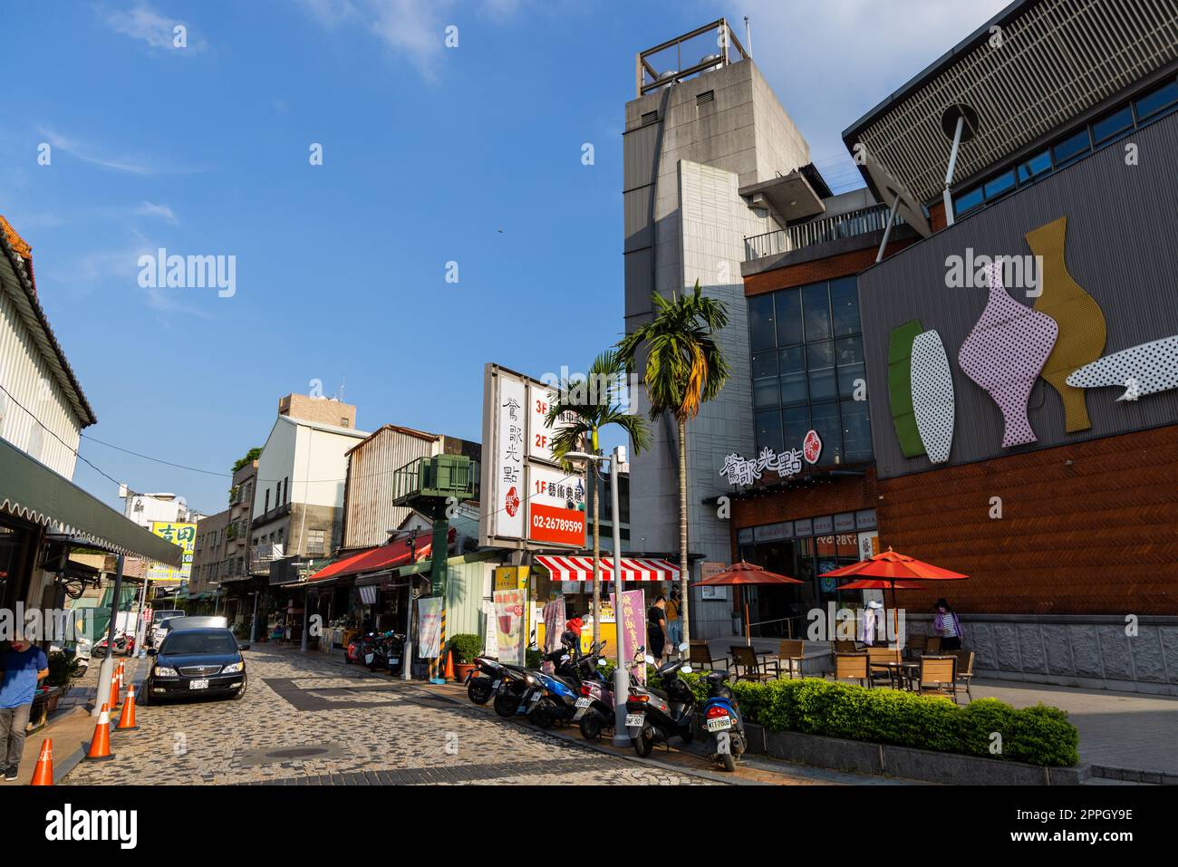 New Taipei, Taiwan 14 July 2022: Yingge District in New Taipei City of Taiwan Stock Photo - Alamy