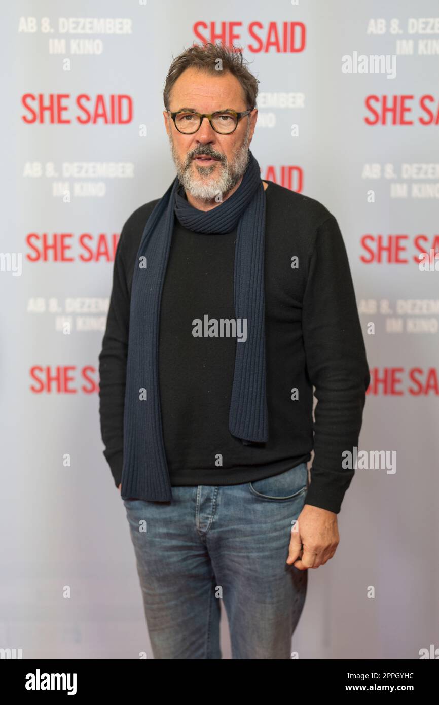 Sebastian Koch at the German premiere in the presence of Emmy award ...