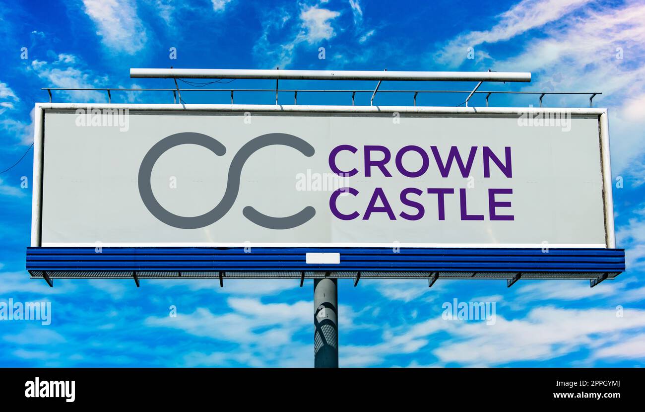 Crown castle logo hi-res stock photography and images - Alamy