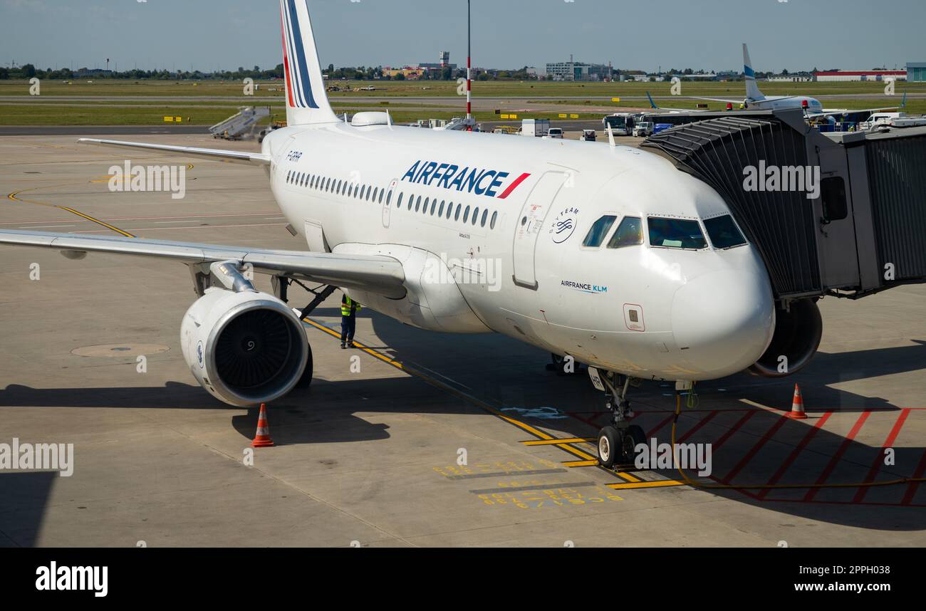 Air France Plane Stock Photo - Alamy