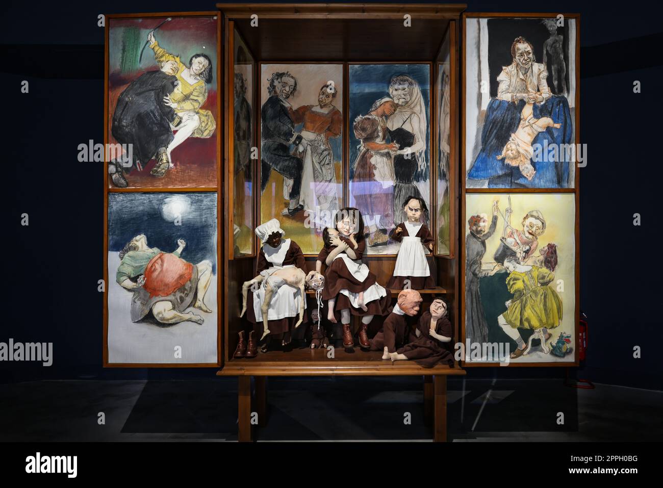 Oratorio by the Portugal artist Paula Rego Stock Photo - Alamy