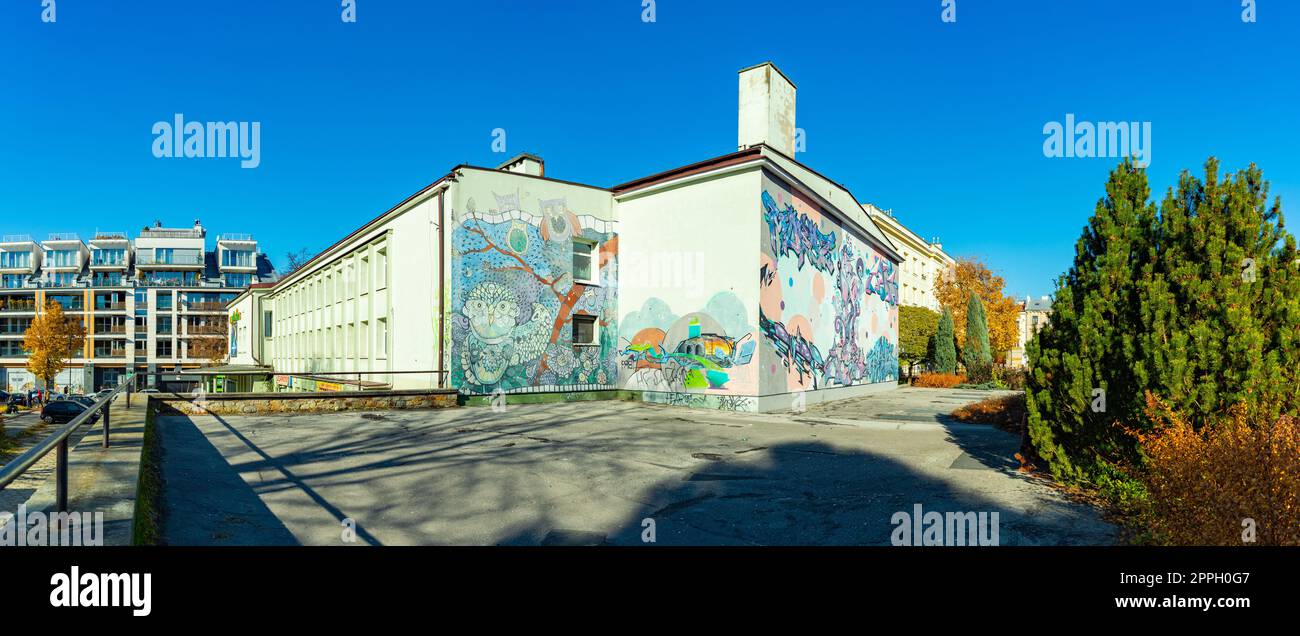Artist's Square Graffiti Stock Photo - Alamy