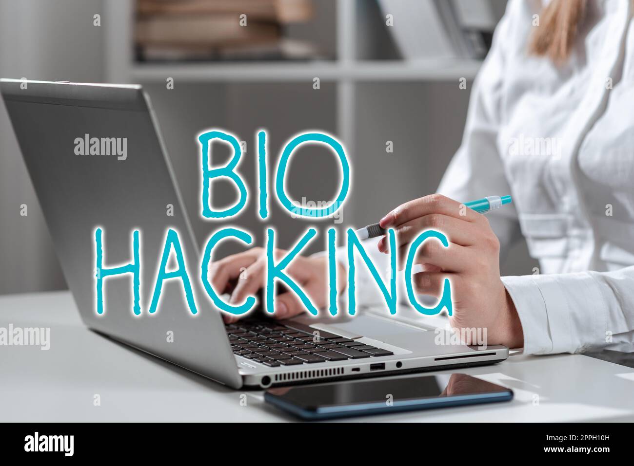 Text caption presenting Bio Hacking, Business concept exploiting ... Text caption presenting Bio Hacking, Business concept exploiting ...