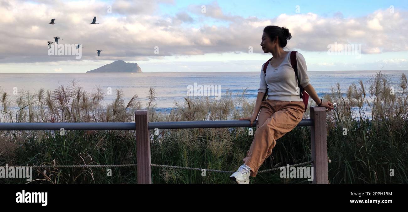 Guishan Island Turtle Island in Yilan county, Taiwan Stock Photo - Alamy