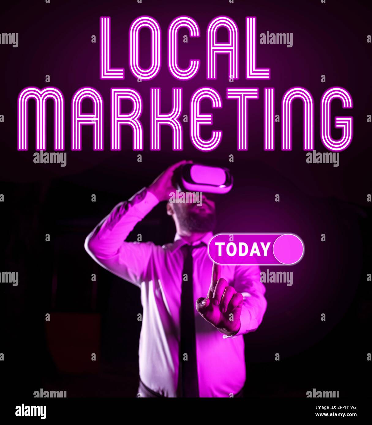 Marketing concept local internet hi-res stock photography and images ...