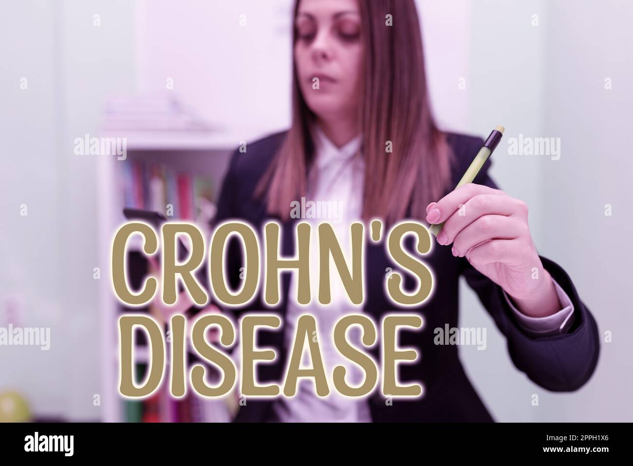 Handwriting text Crohn S Is Disease. Concept meaning the chronic ...
