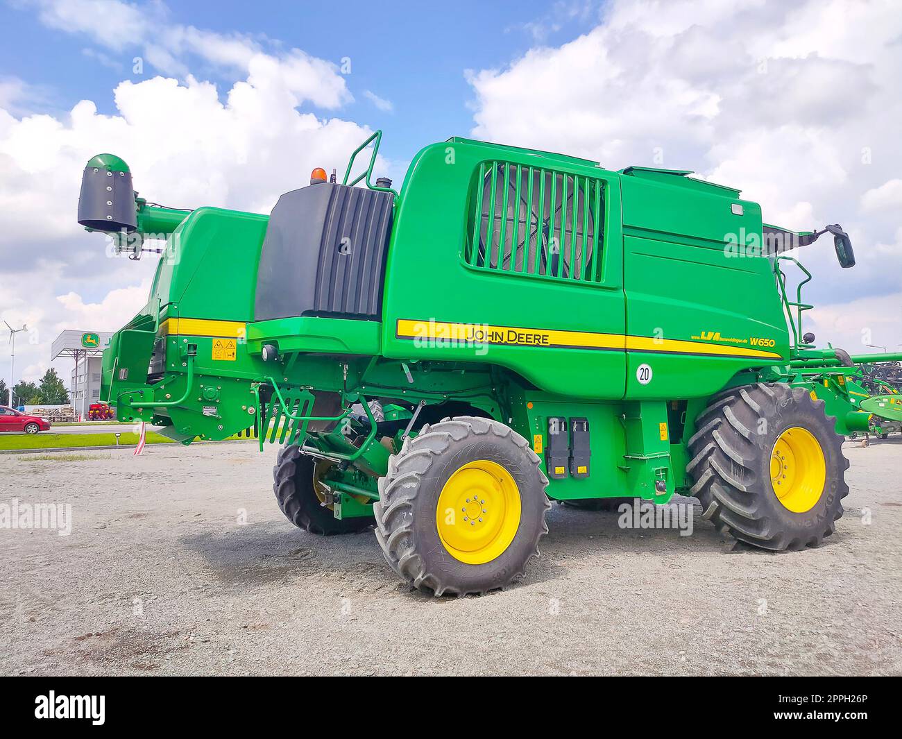 Modern combines road kyiv hi-res stock photography and images - Alamy