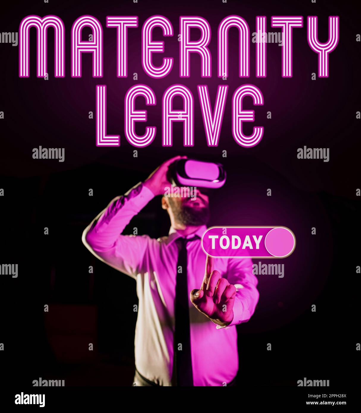 Conceptual display Maternity Leave. Word Written on the leave of ...
