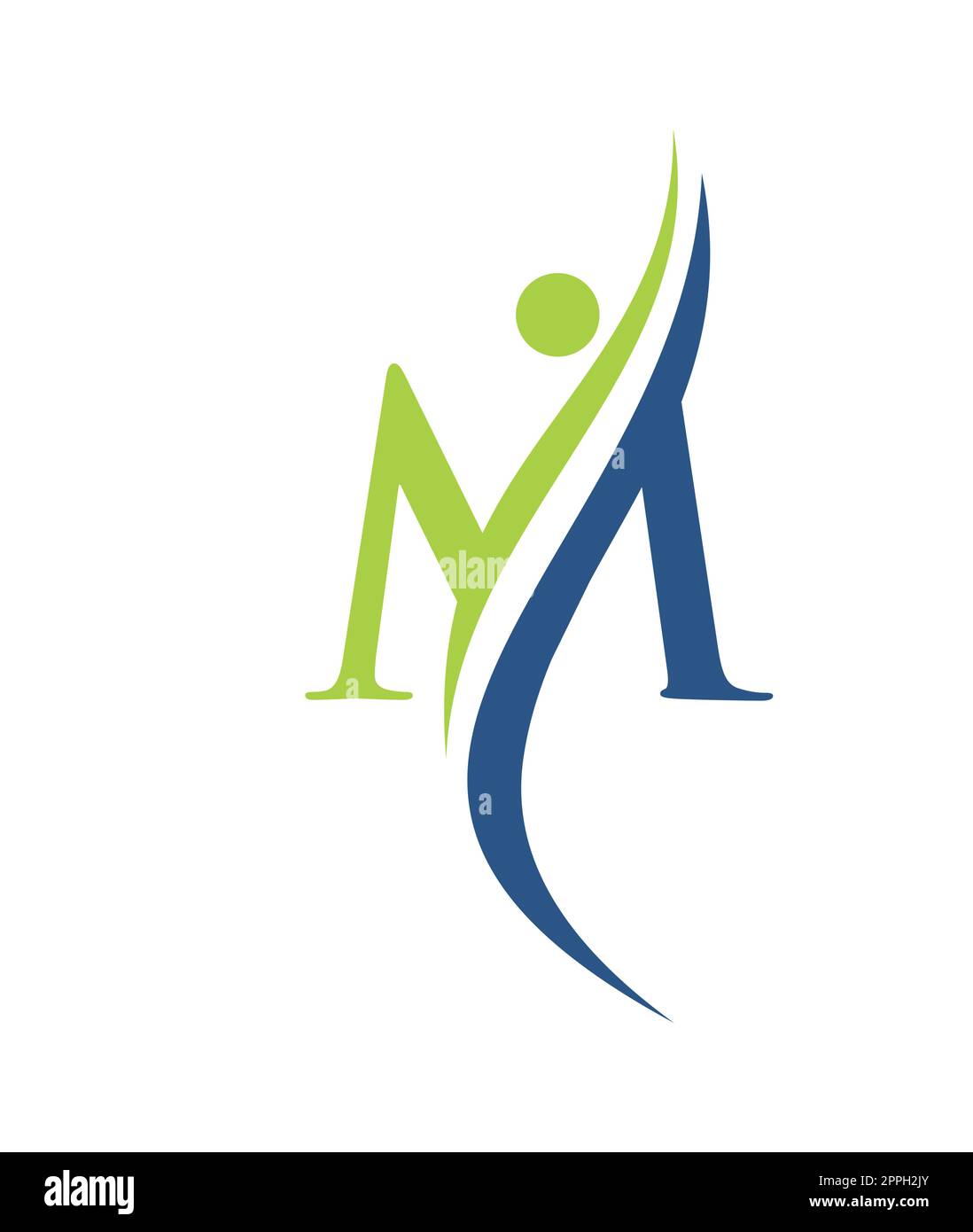 Person initials logo hi-res stock photography and images - Alamy
