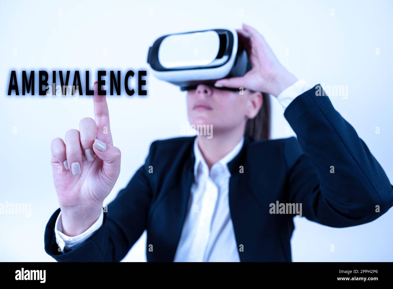 Conceptual caption Ambivalence. Word for attitudes or feelings ...