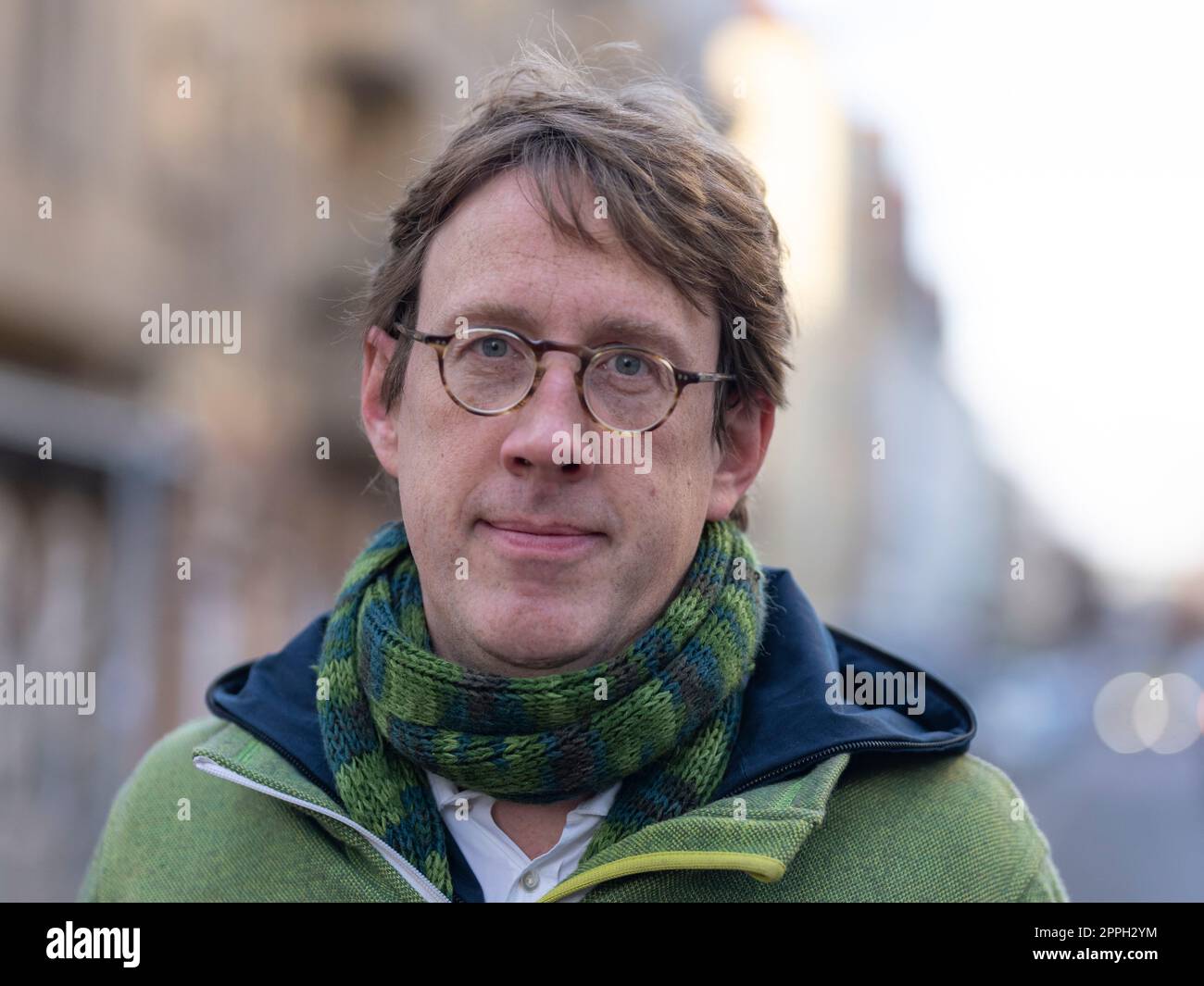 Opening of the new construction section of the Weser Street bicycle ...