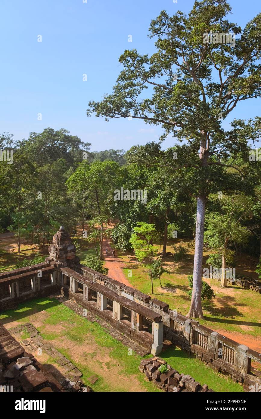 Ta Keo temple-mountain, an ancient khmer temple located in the Angkor ...