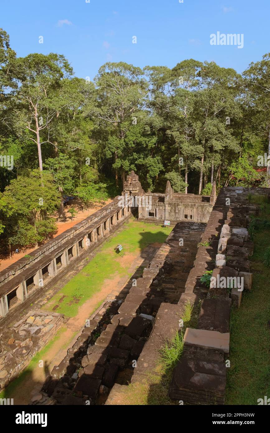 Ta Keo temple-mountain, an ancient khmer temple located in the Angkor ...