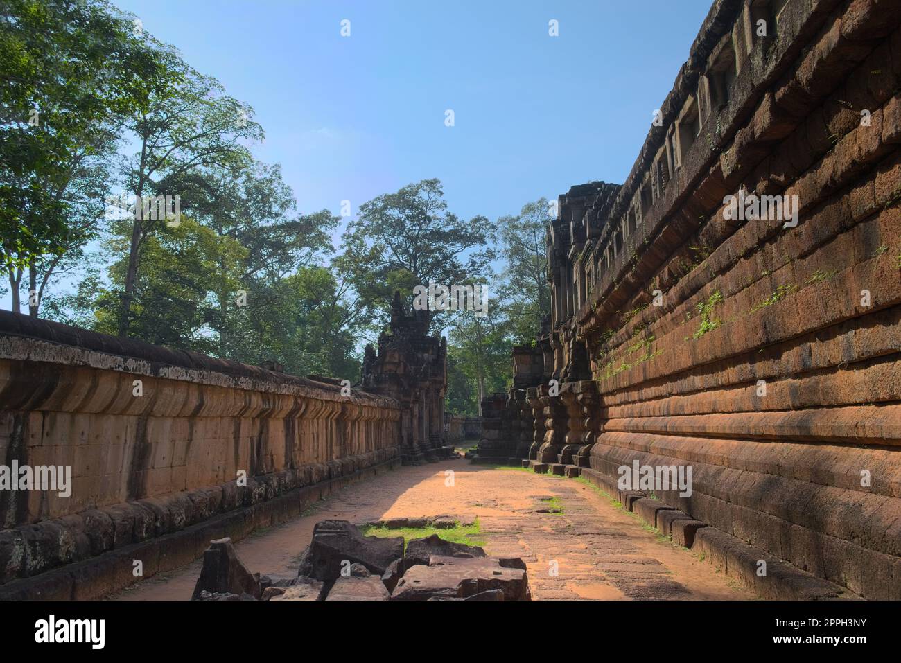 Ta Keo temple-mountain, a khmer temple built in the 10th century ...