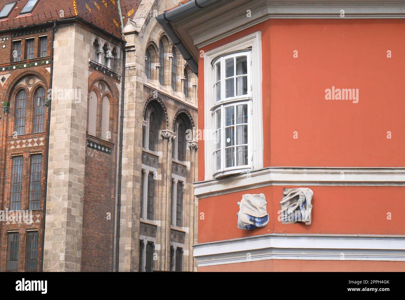 Budapest Castle District, Var, with the National Archives of Hungary ...