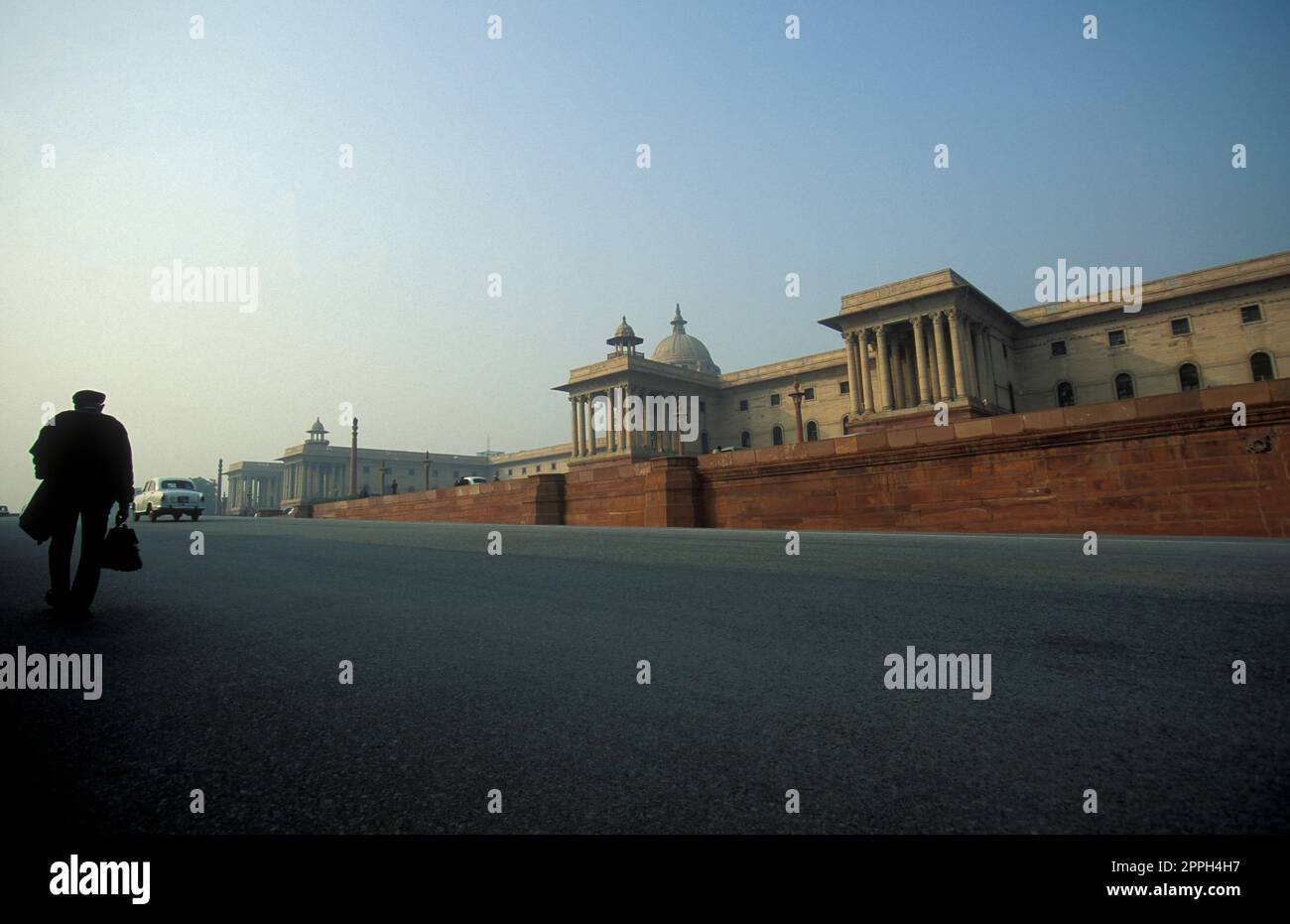 the architecture of the President Estate Rashtrapati Bhavan in the city ...