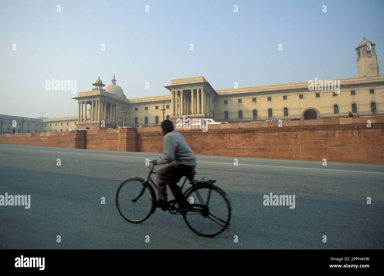 the architecture of the President Estate Rashtrapati Bhavan in the city ...