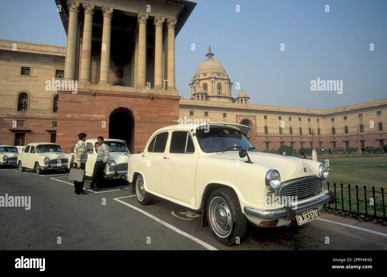the architecture of the President Estate Rashtrapati Bhavan in the city ...