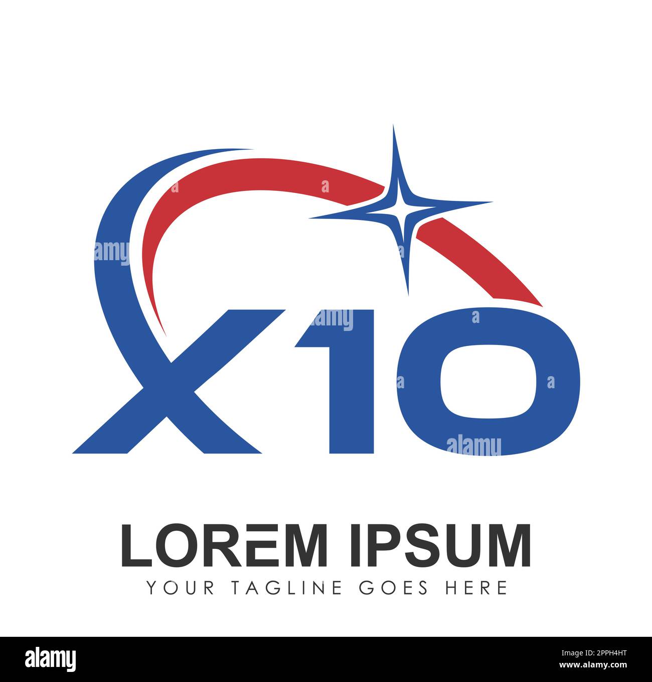 Monogram Logo Initial Letters X10 Stock Vector Image & Art - Alamy