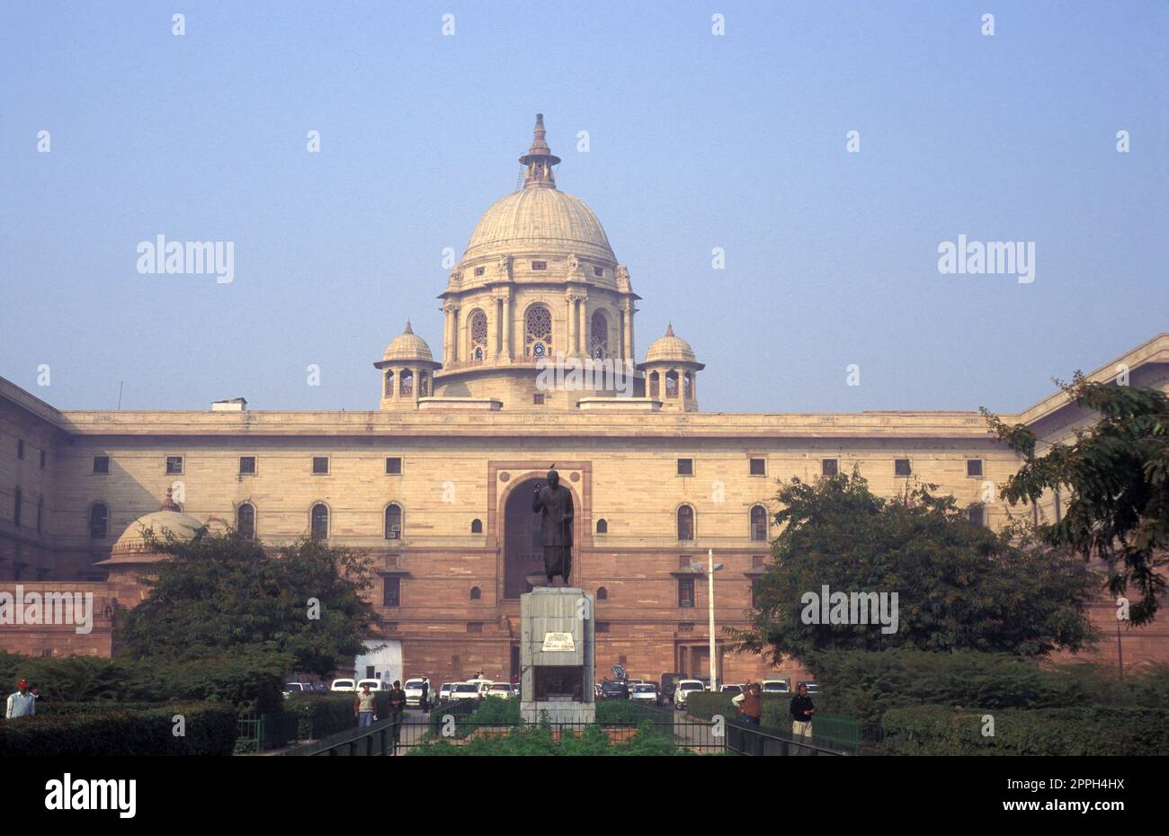 the architecture of the President Estate Rashtrapati Bhavan in the city ...