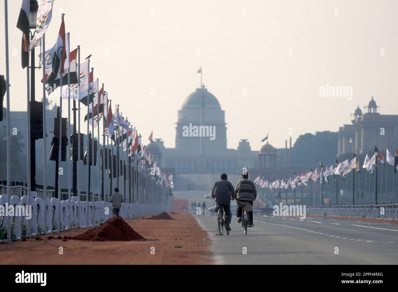 the architecture of the President Estate Rashtrapati Bhavan in the city ...