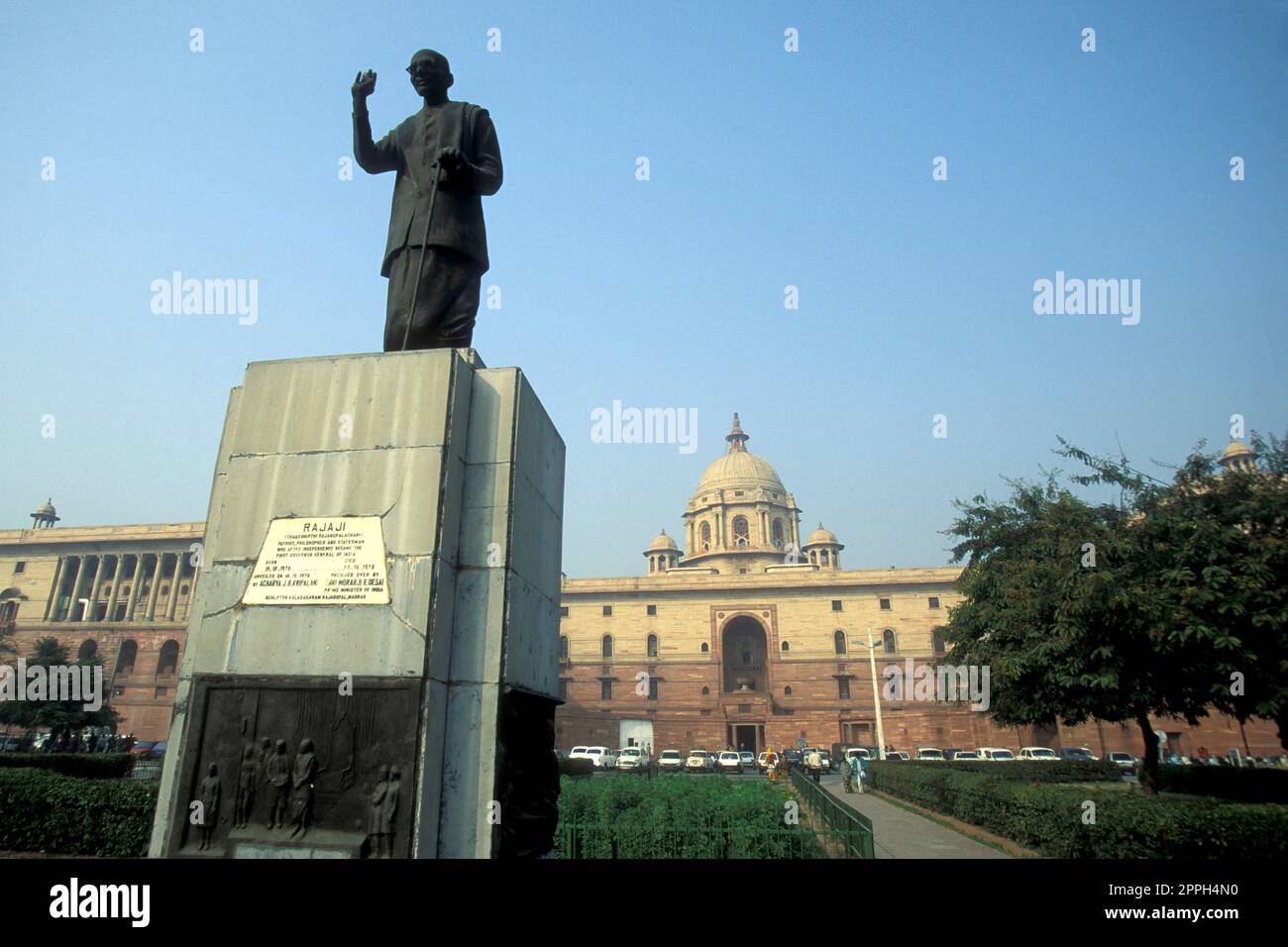 the architecture of the President Estate Rashtrapati Bhavan in the city ...