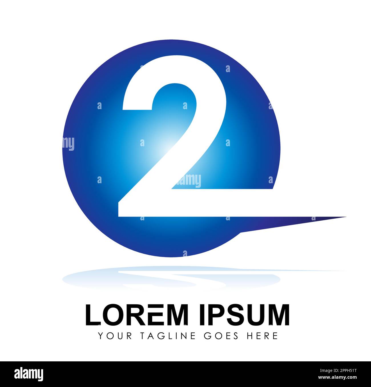 Initial in white circle Cut Out Stock Images & Pictures - Alamy