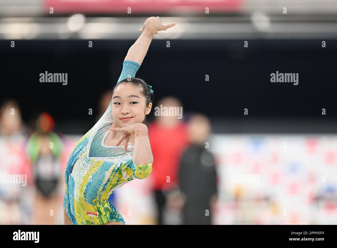 Tokyo Metropolitan Gymnasium, Tokyo, Japan. 22nd Apr, 2023. Mana ...