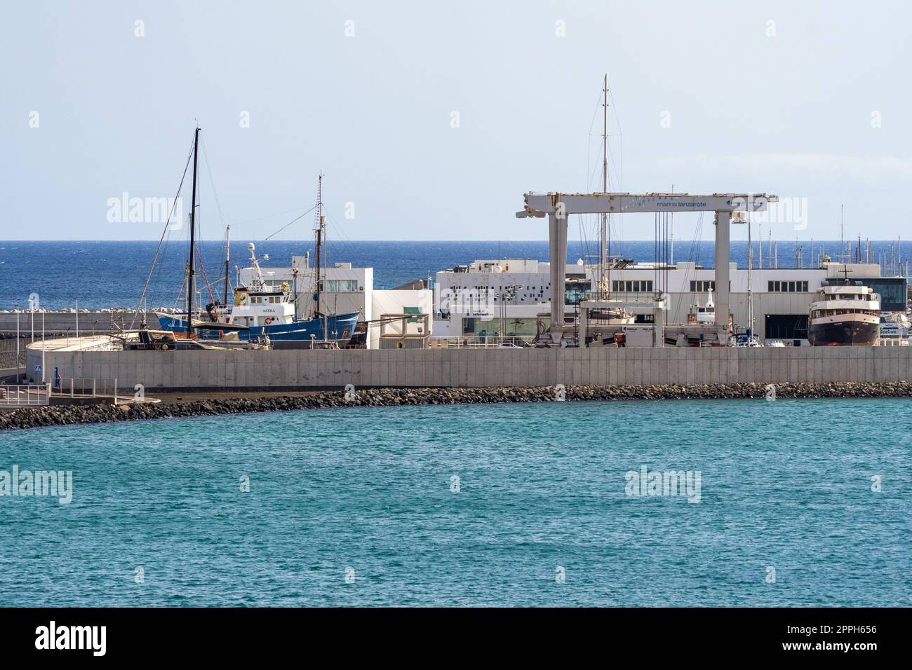 Lanzarote arrecife marina canary islands hi-res stock photography and ...