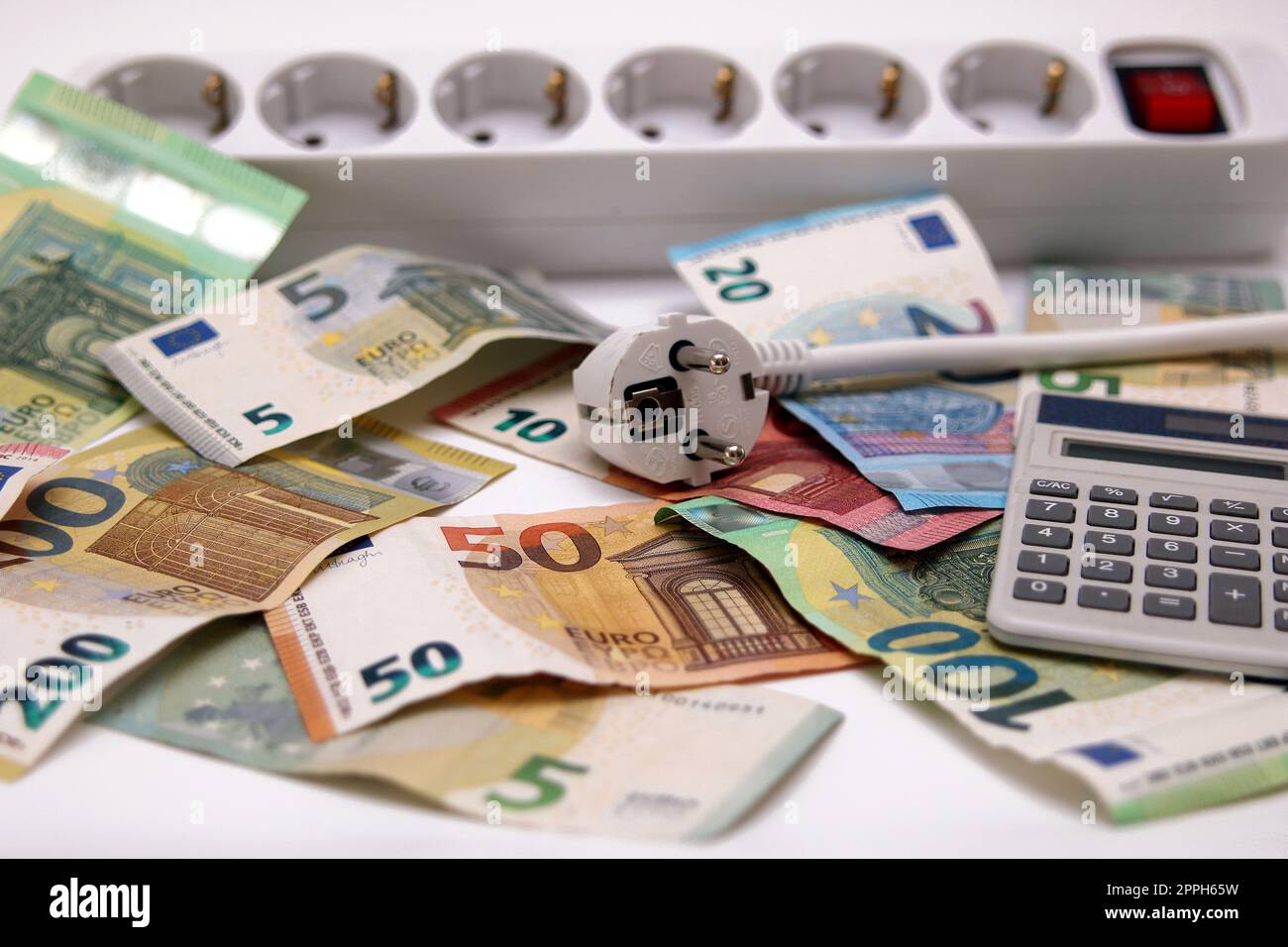 After deducting all costs,there is not much left Stock Photo - Alamy