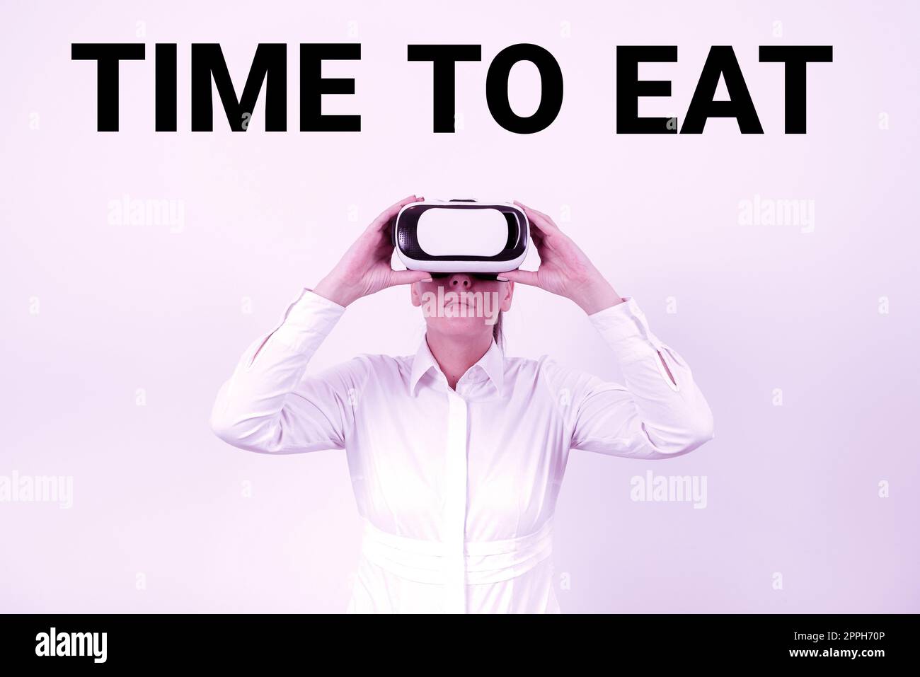 Inspiration showing sign Time To Eat. Concept meaning Right moment to ...