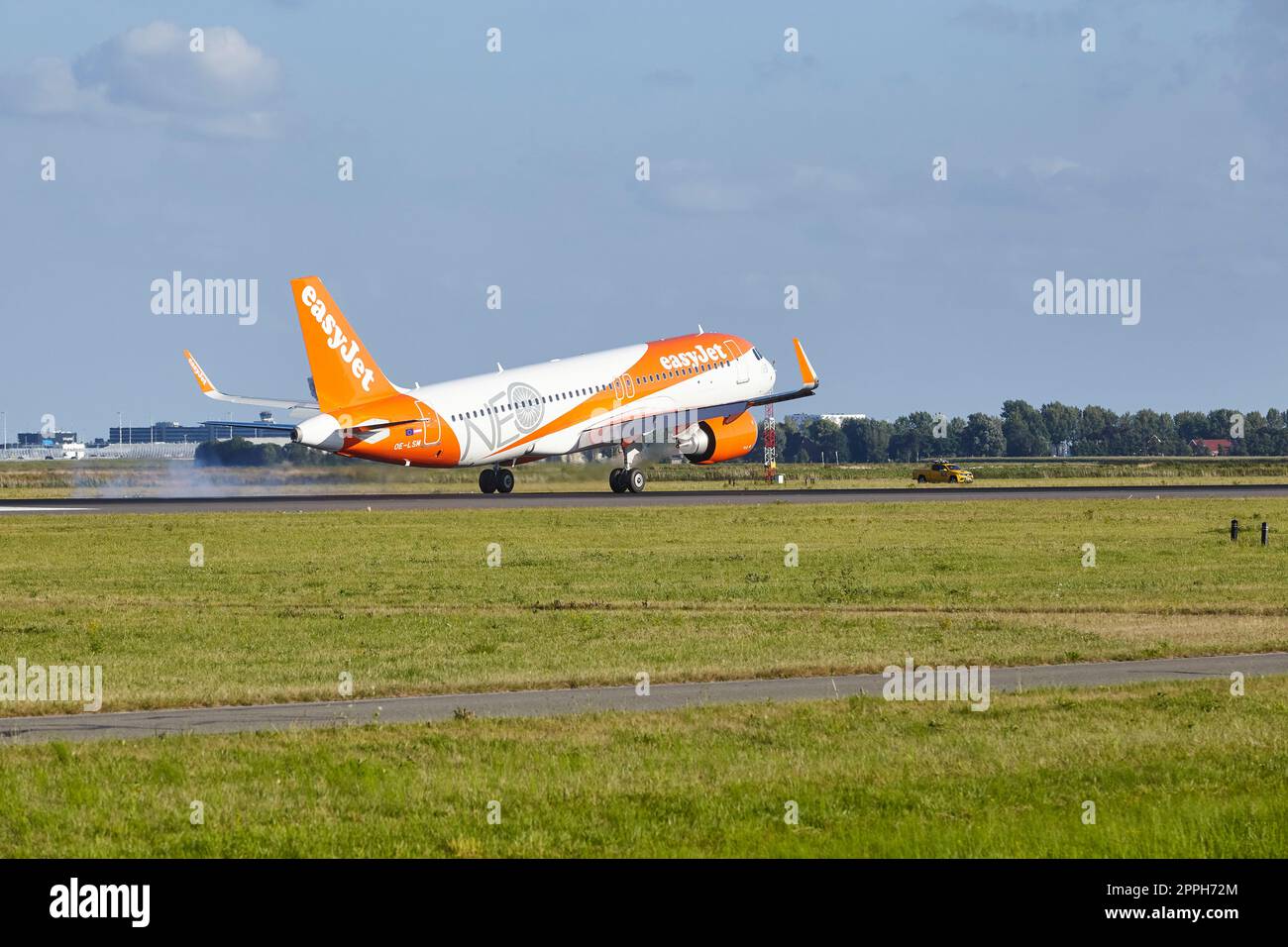 Amsterdam Airport Schiphol - Airbus A320-251N of easyJet (NEO livery ...