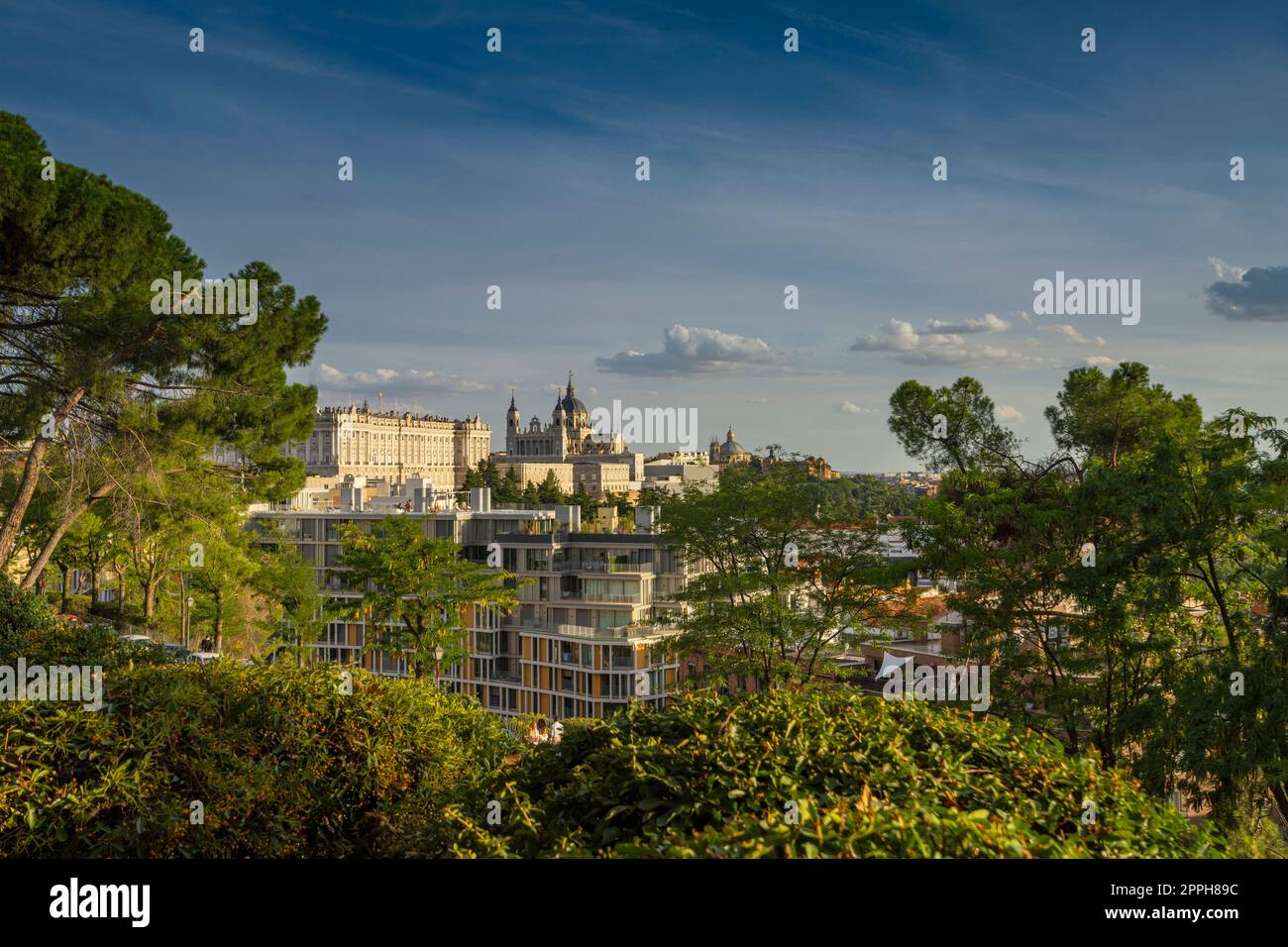 Madrid panoramic view hi-res stock photography and images - Alamy