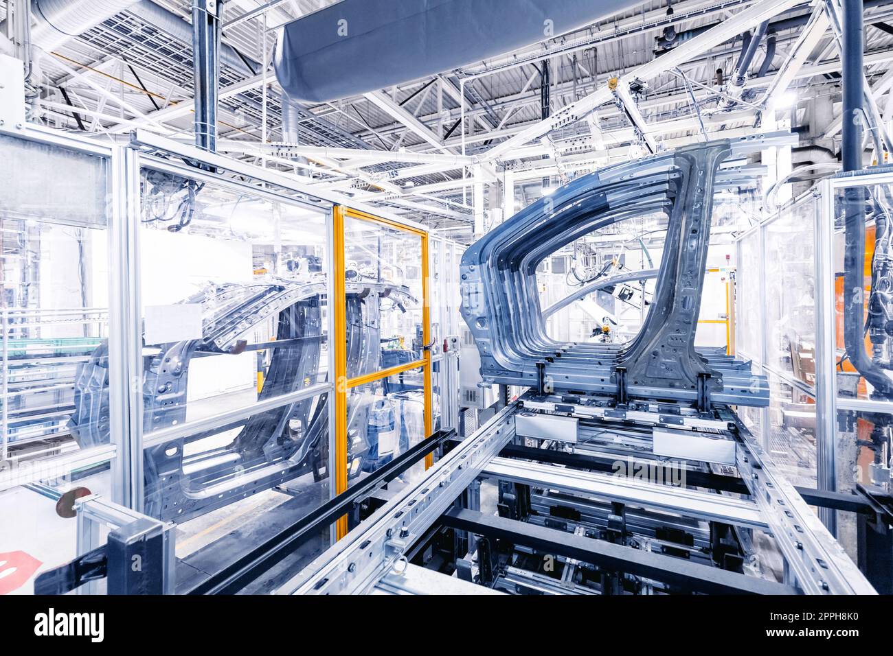 spare parts in a car plant Stock Photo - Alamy