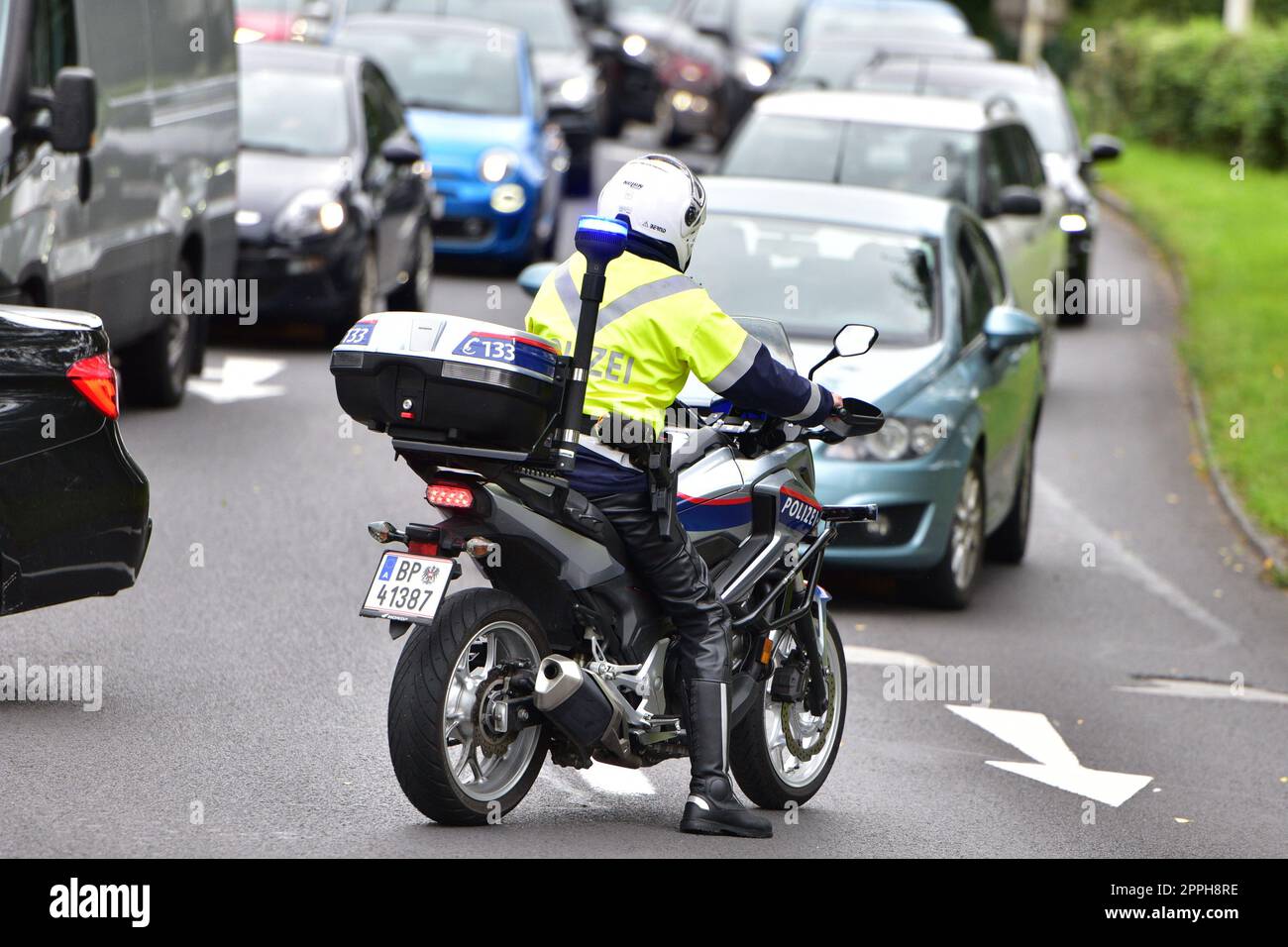 Police car austria hi-res stock photography and images - Alamy