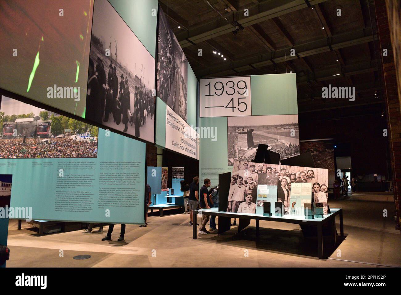 Former Nazi Party Rally Grounds in Nuremberg Stock Photo - Alamy