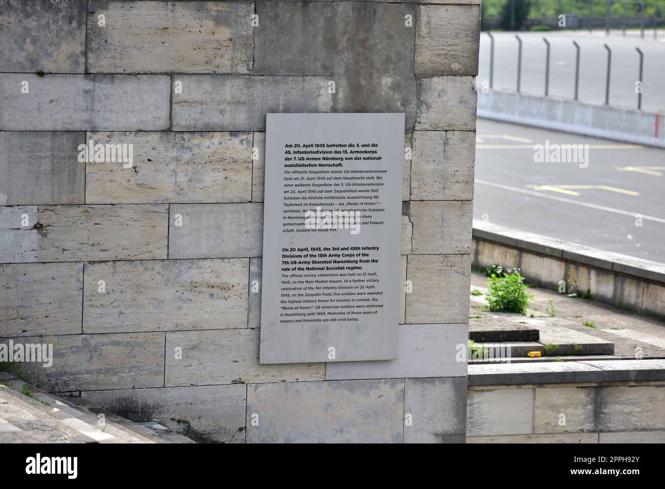 Former Nazi Party Rally Grounds in Nuremberg Stock Photo - Alamy