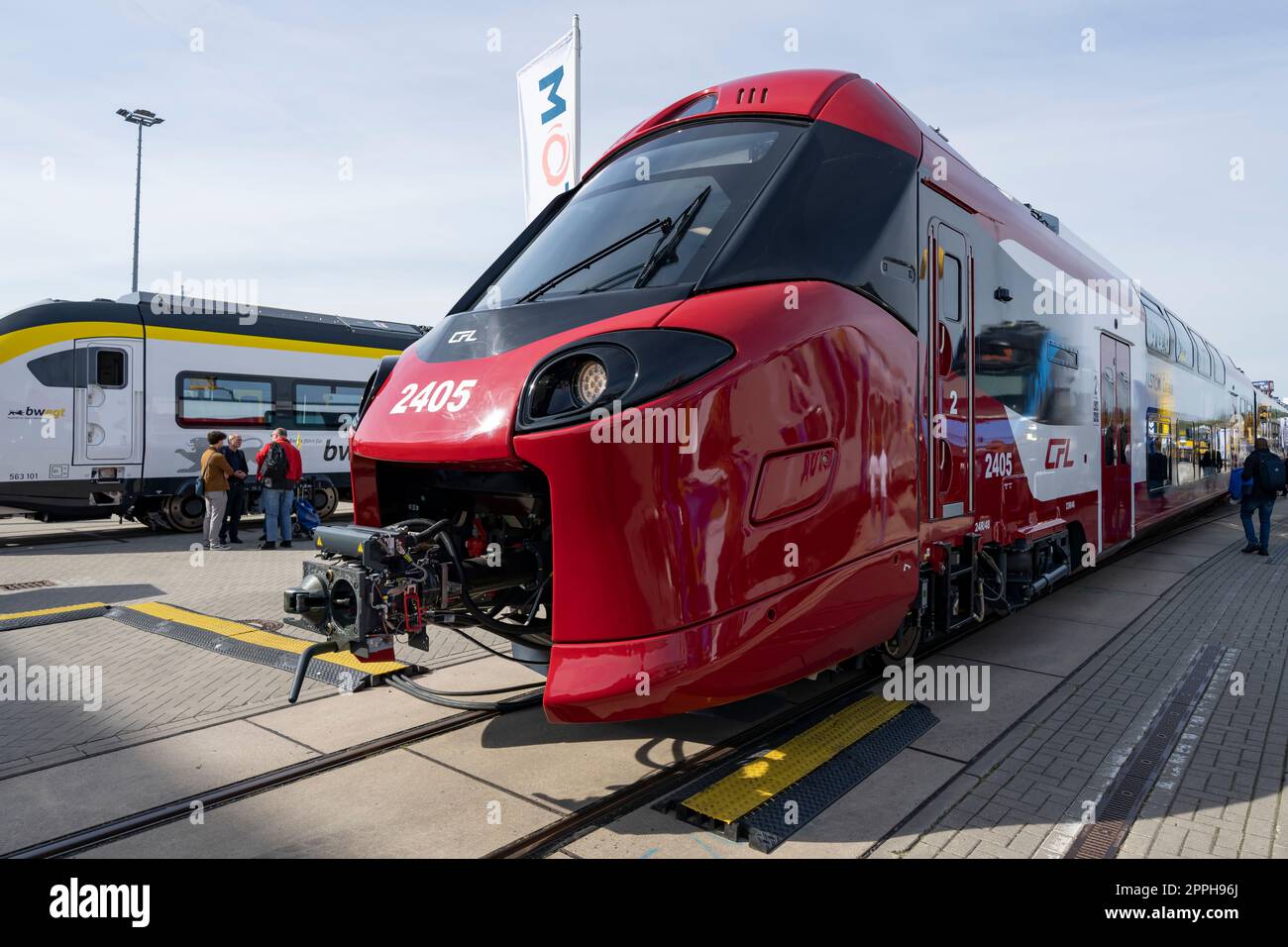 InnoTrans 2022, ALSTOM, France, Outdoor, Display Stock Photo - Alamy