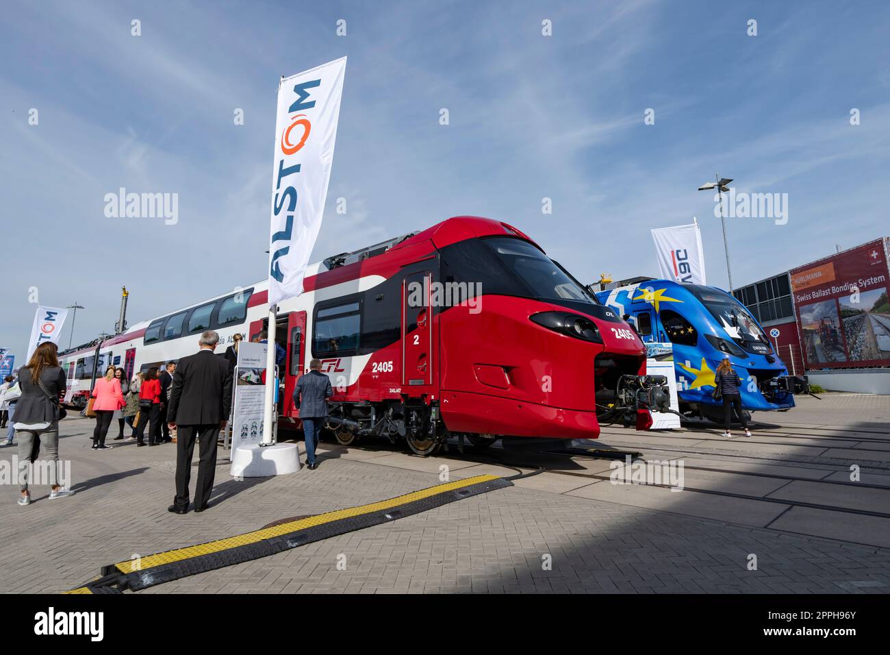 InnoTrans 2022, ALSTOM, France, Outdoor, Display Stock Photo - Alamy