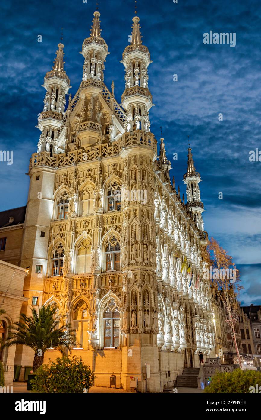 Leuven city hall hi-res stock photography and images - Alamy