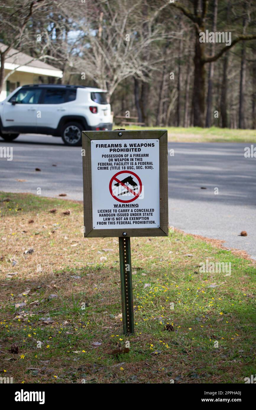 National forest service signs hi-res stock photography and images - Alamy