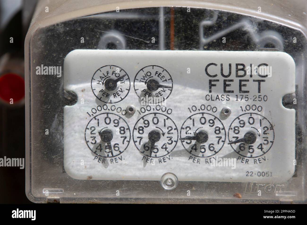 Water Meter Reading Stock Photo - Alamy