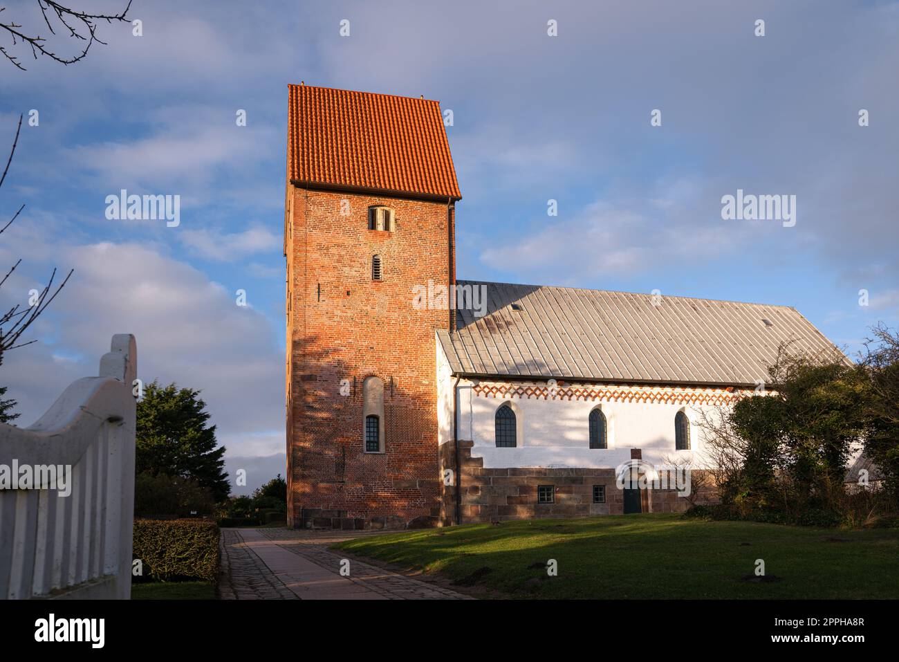 Church, Keitum, Sylt, Germany Stock Photo - Alamy