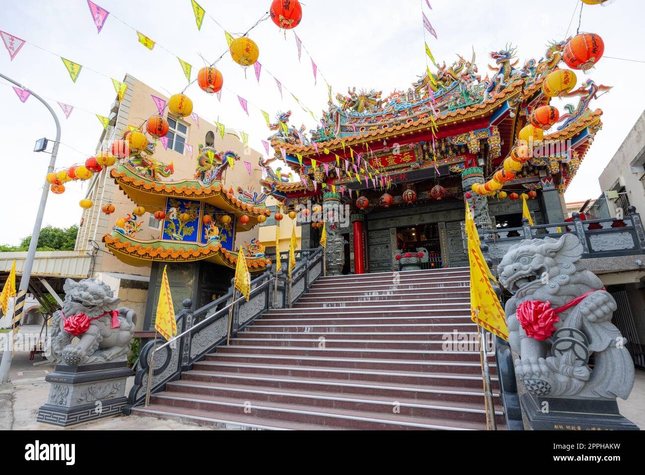 Penghu, Taiwan 22 June 2022: Zhuwan Dayi Temple in penghu of Taiwan ...