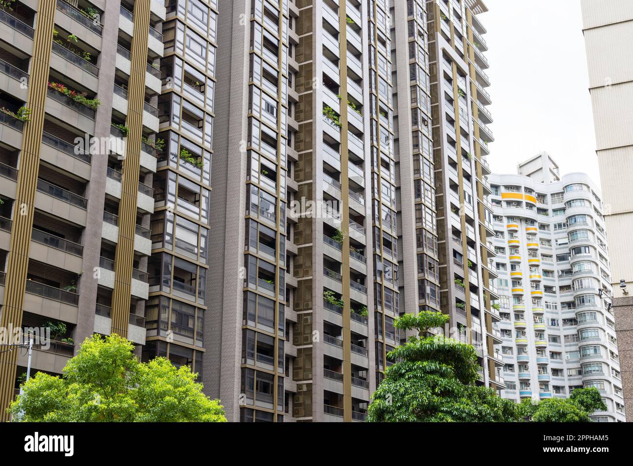 Exterior of building in Taiwan Stock Photo - Alamy