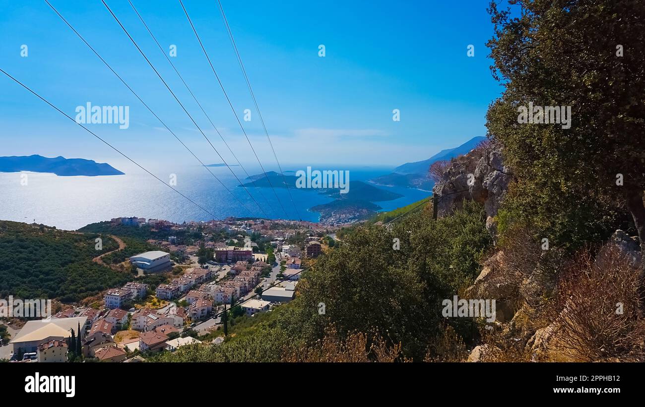 Kas is a tourism paradise at the foot of the Taurus Mountains of the ...