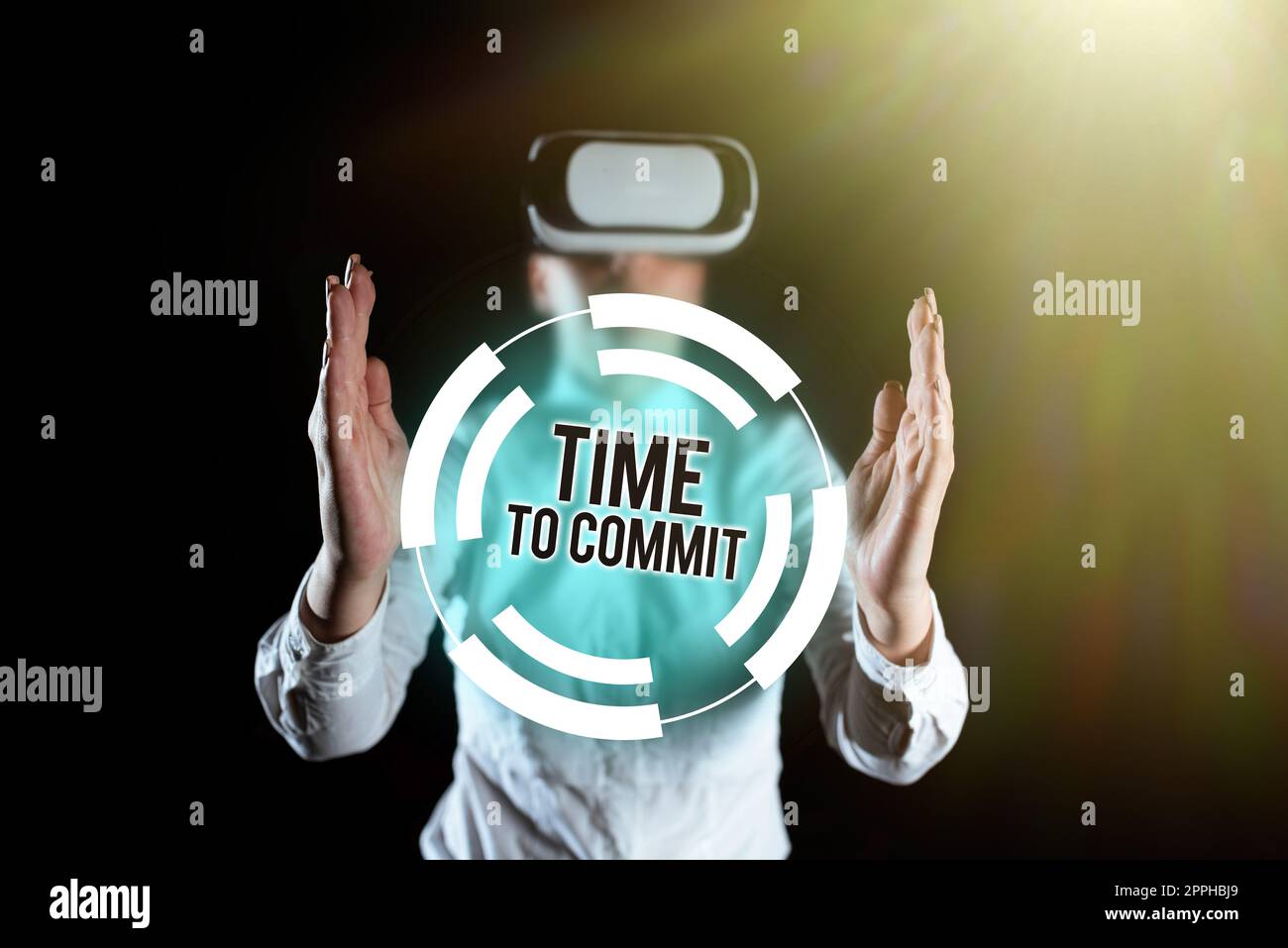 Text caption presenting Time To CommitEngagement or obligation that ...