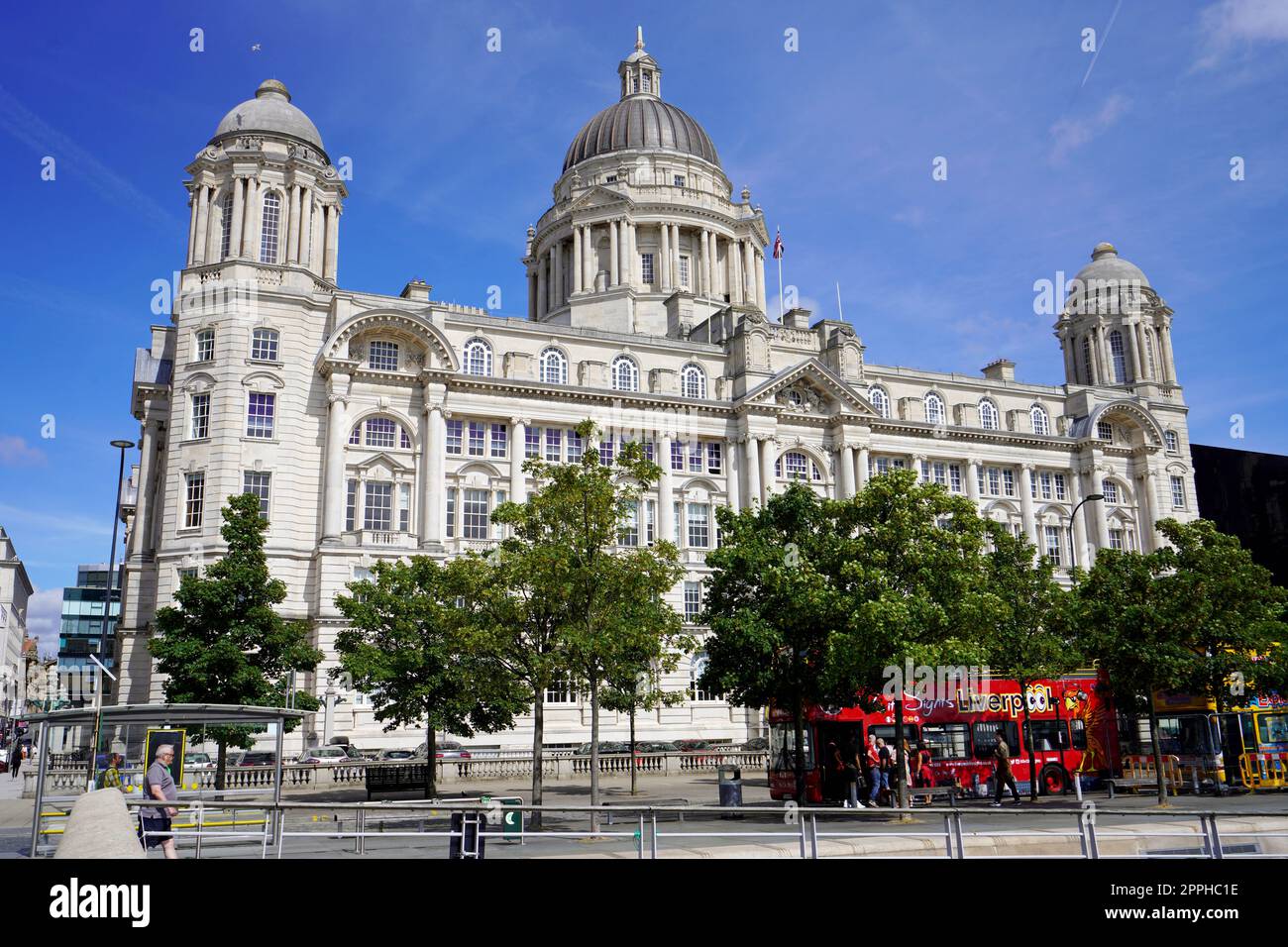 LIVERPOOL, UK - JULY 14, 2022: Port of Liverpool Building, England, UK ...